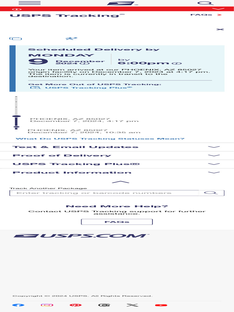 USPS Tracking® Results | PDF | United States Postal Service | Supply ...