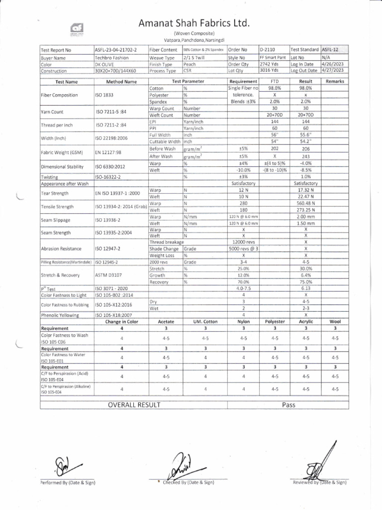 D-2110 Color-Dk Olive - 20240902 - 0001 | PDF | Fibers | Textile Arts