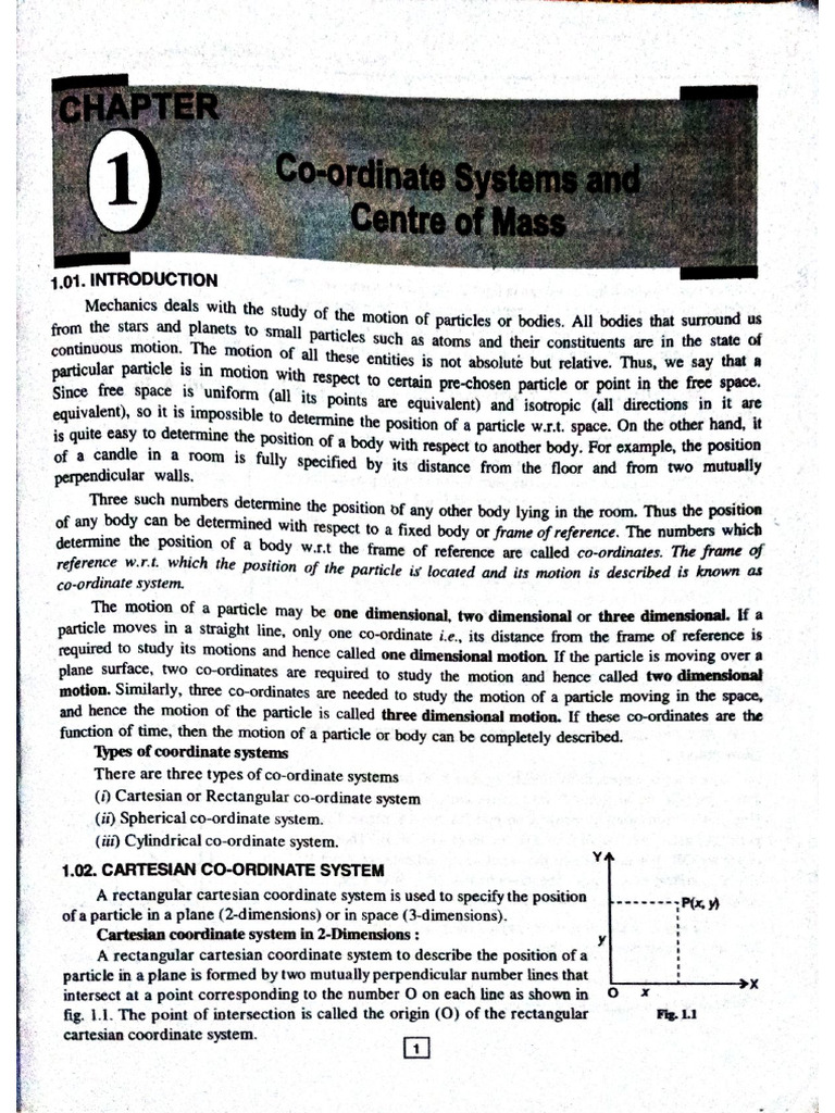 Chapter 1 Physics | PDF