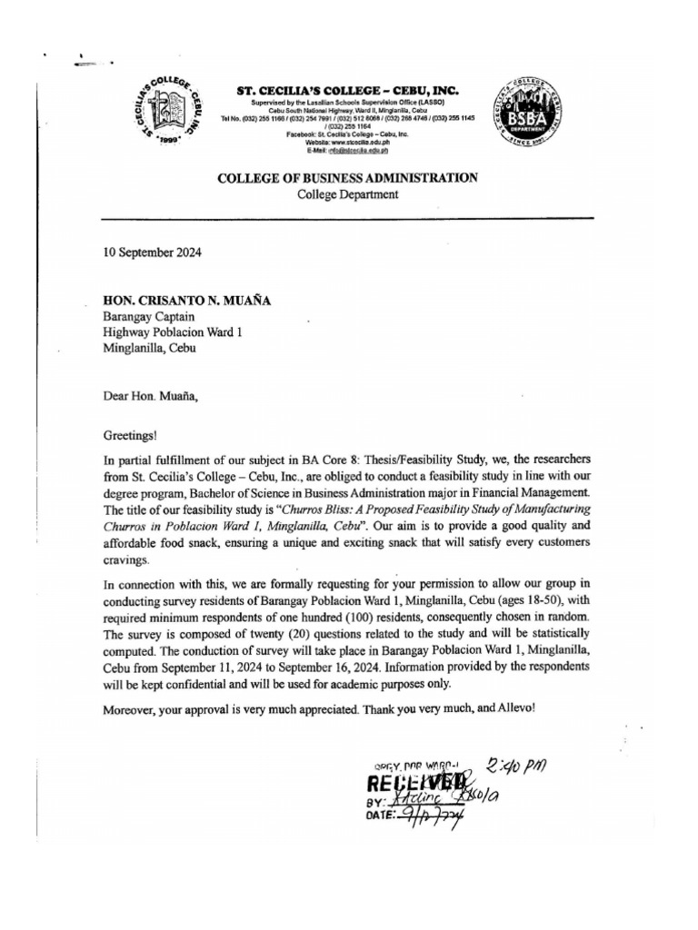 ST. CECILIA'S COLLEGE - CEBU, INC. (1) | PDF
