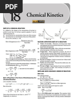 Class 12 Chemical Kinetics Notes | PDF | Reaction Rate | Chemical Reactions