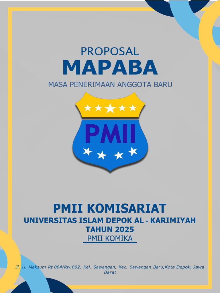 Proposal Mapaba (1) - 1 | PDF
