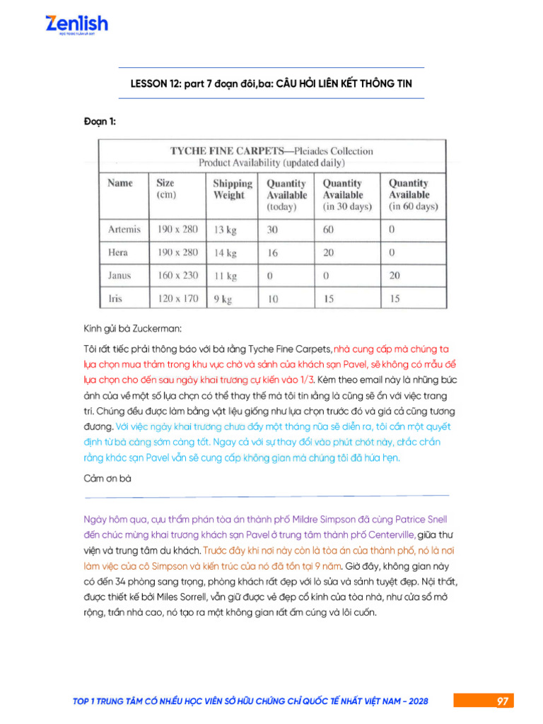 Đáp Án Lesson 12 - Camp Bomb RC 2024 | PDF