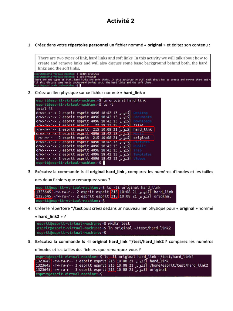 Activité 2 - Correction | PDF