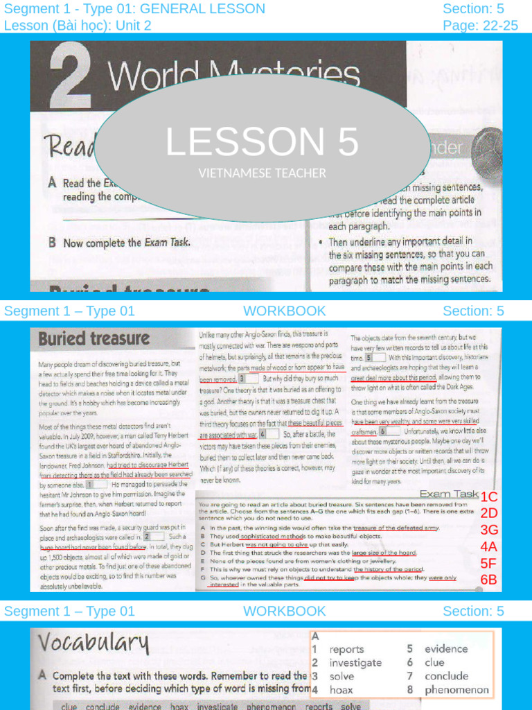Lesson 5 TQ Fce Powerpoint | PDF