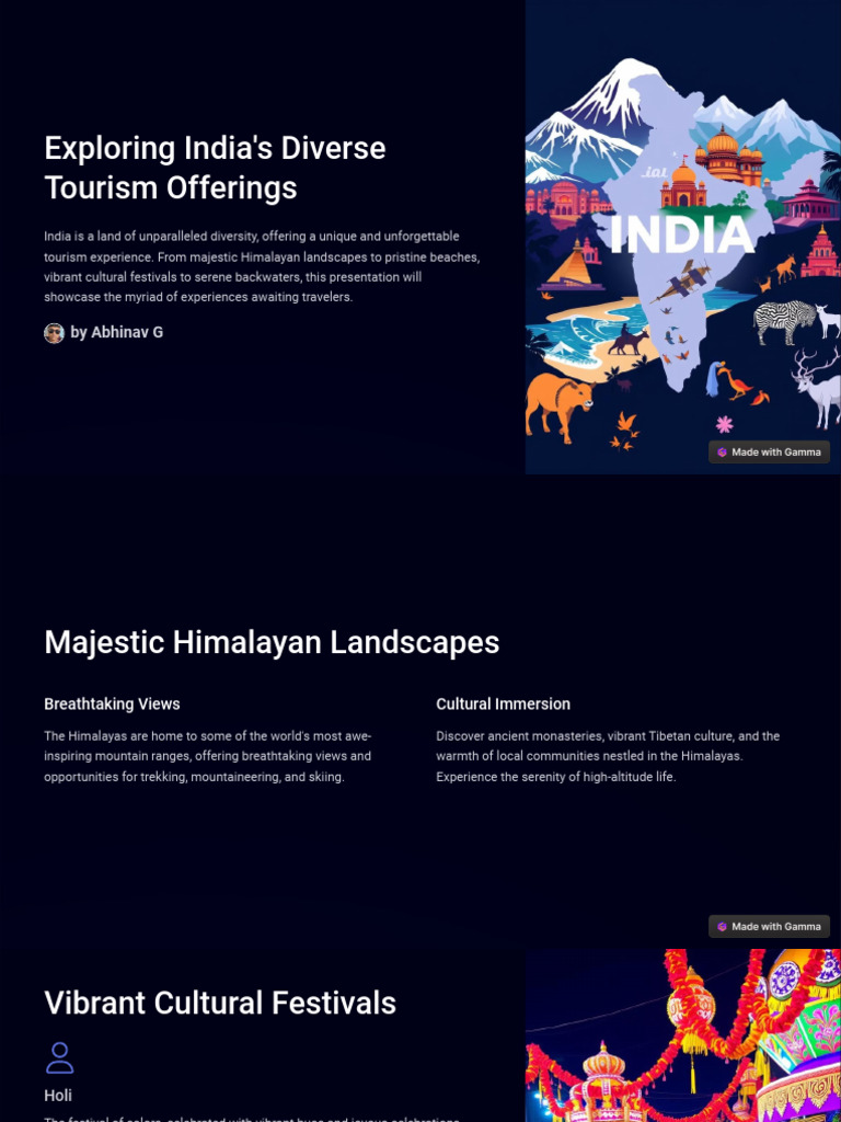 Discover India's Unique Tourism Gems | PDF