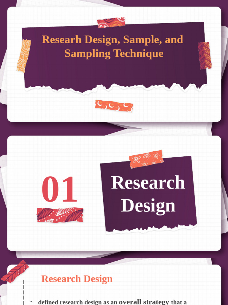 Research Design Sample and Sampling Technique | PDF | Sampling ...