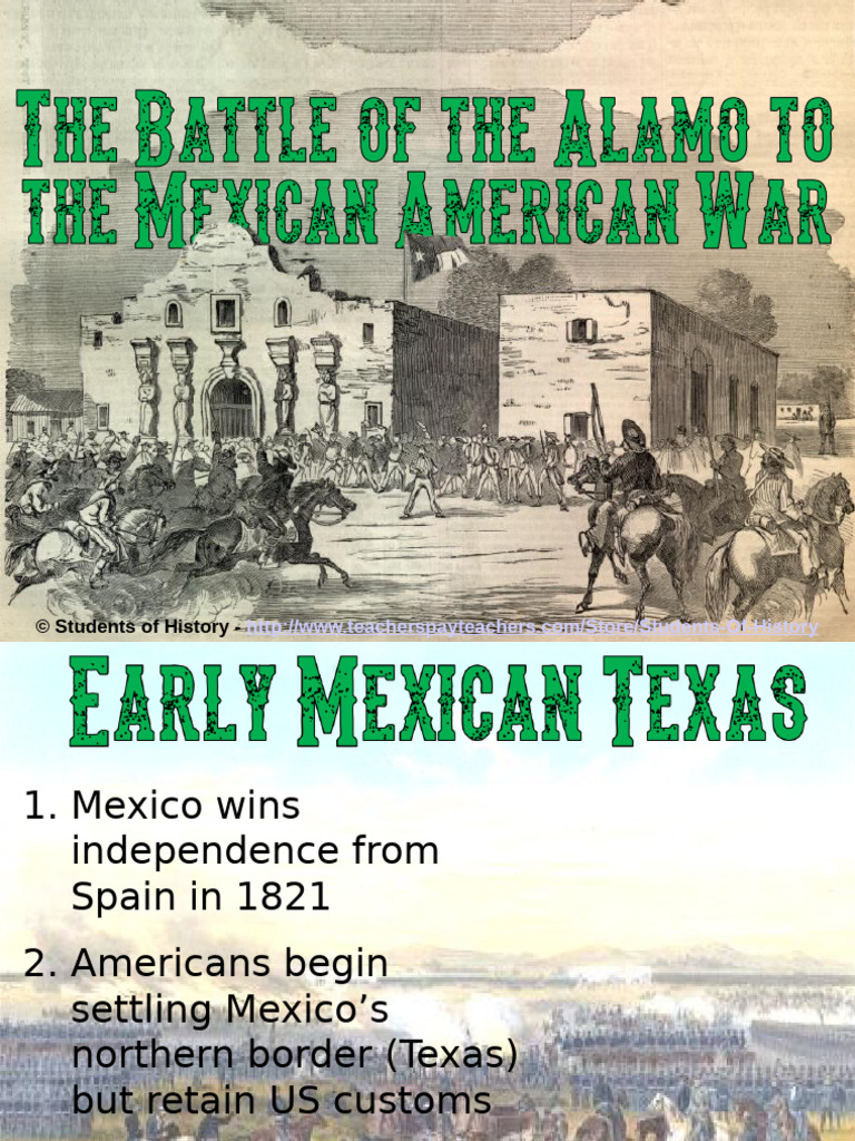 02+ +Alamo+Texas+Independence+Notes | PDF