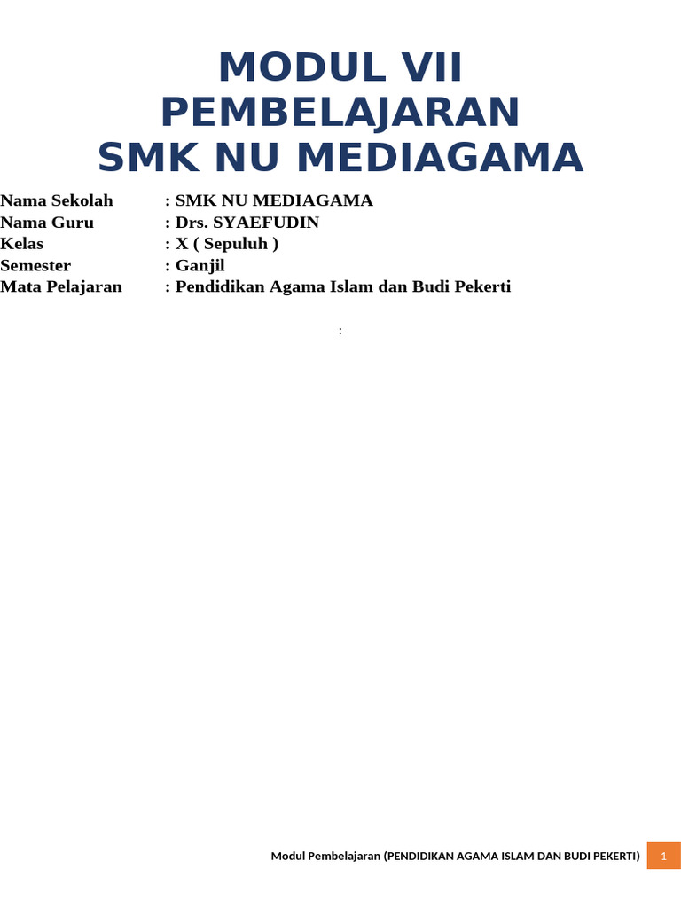 Modul 7 Pai | PDF