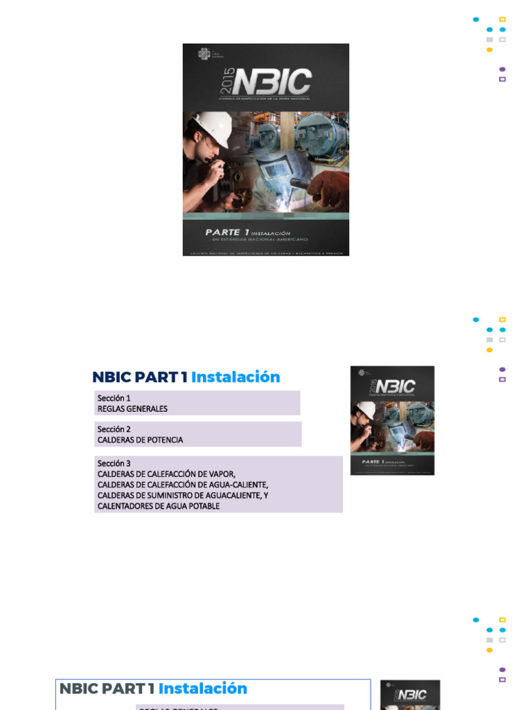 NBIC - Parte 1 - Instalación | PDF | Vapor | Agua