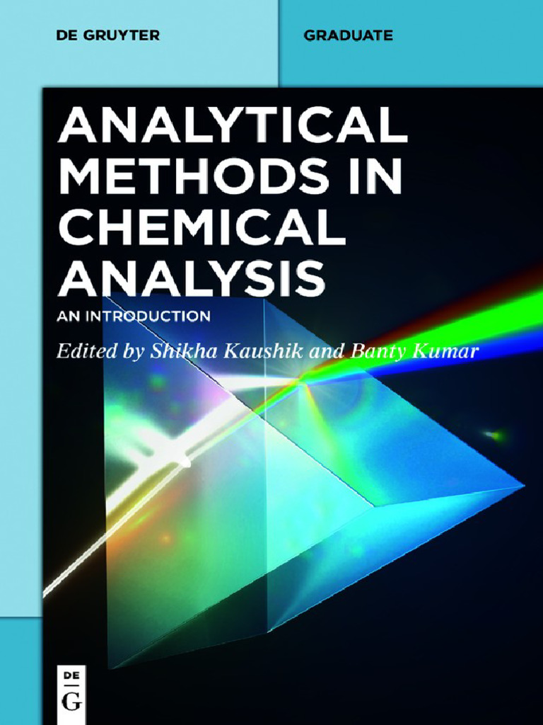 Analytical Methods in Chemical Analysis An Introduction by Shikha | PDF ...