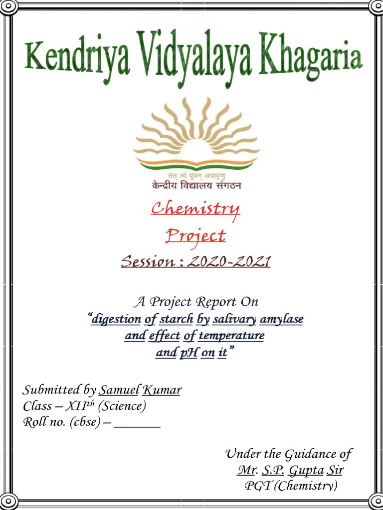1733671086615 Investigatory Project Sample | PDF
