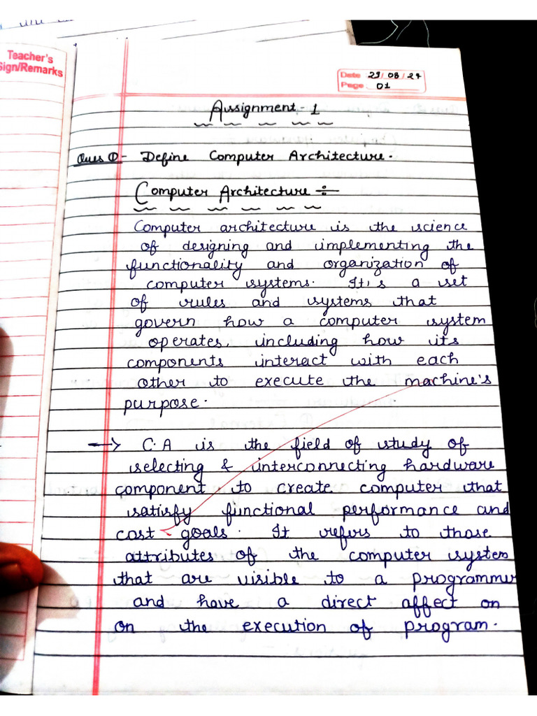 Coa Important Questions | PDF