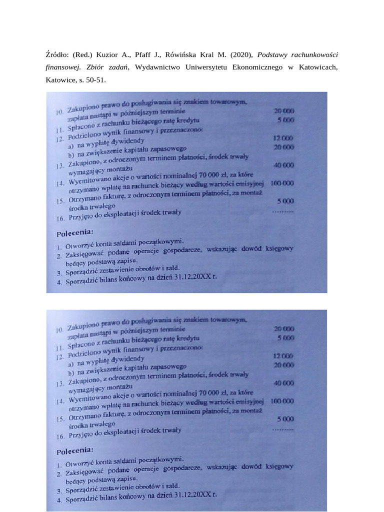 Zad. 3.5 Ćwiczenia | PDF