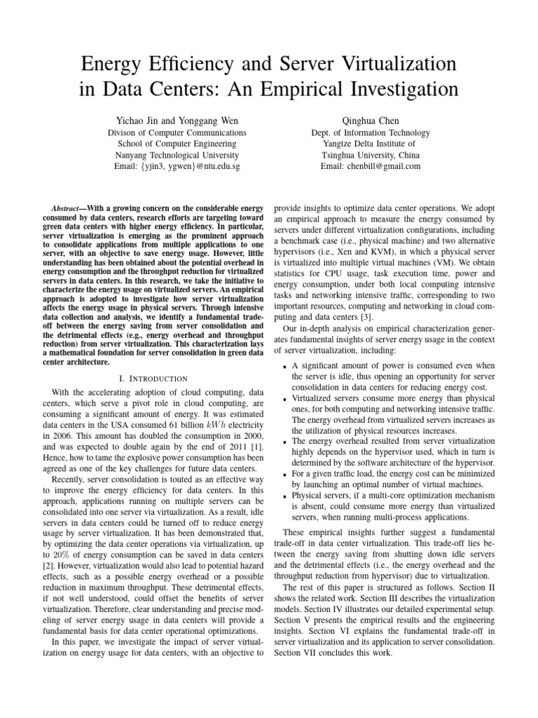 JWC Infocom 12 Server Irtualization | PDF | Virtualization | Operating System