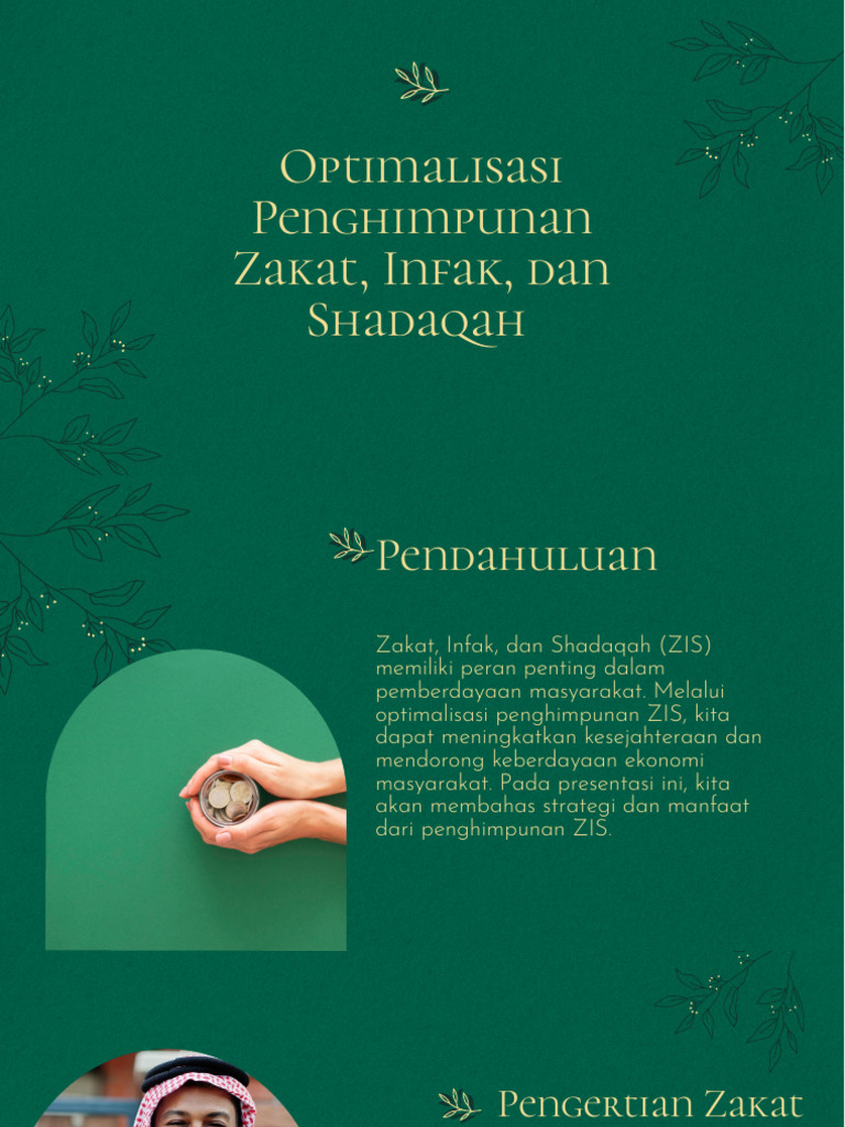 Slidesgo Optimalisasi Penghimpunan Zakat Infak Dan Shadaqah Untuk ...