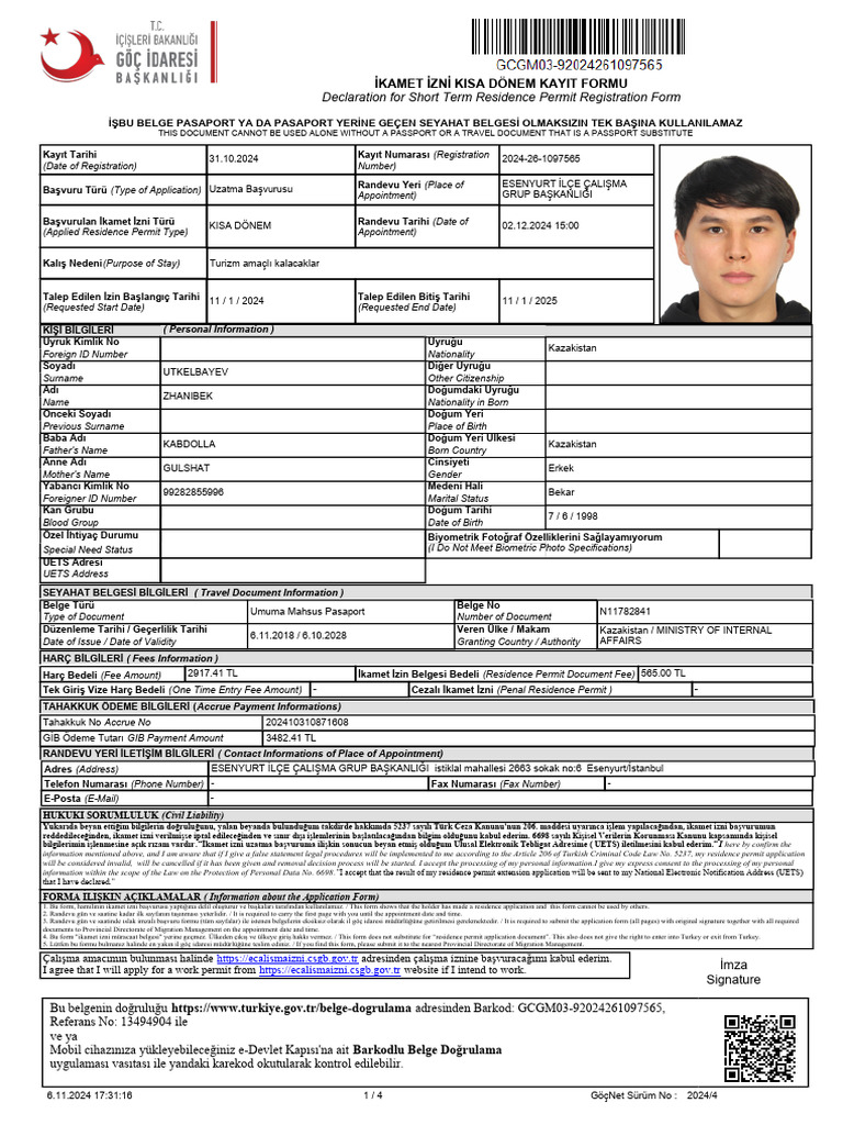 Basvuru_Formu-Application_Form (2) | PDF