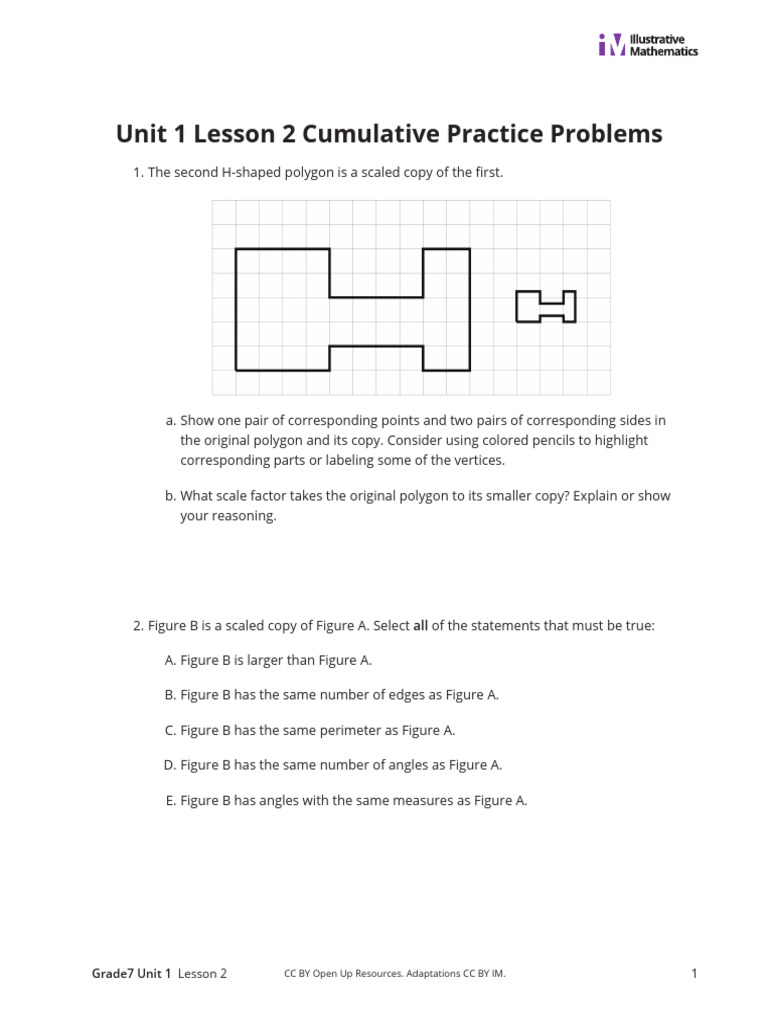 Curated Practice Problem Set | PDF | Creative Commons License | Mathematics