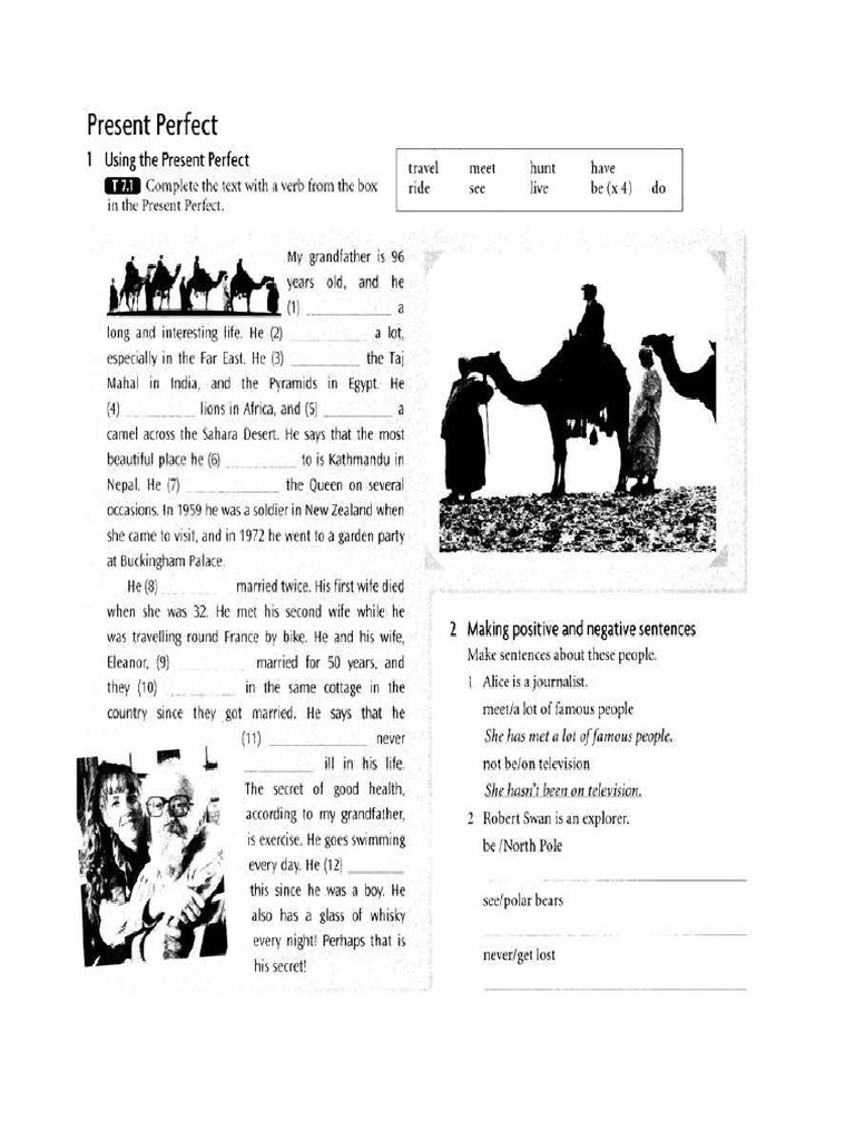 EXERCISES Unit 7 | PDF