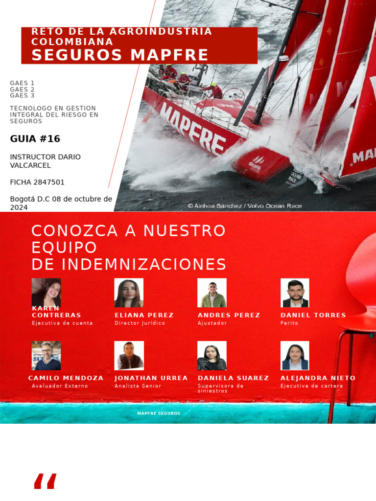 Guia 15 y 16 - Fasenda - Mapfre - Indemnizaciones | PDF