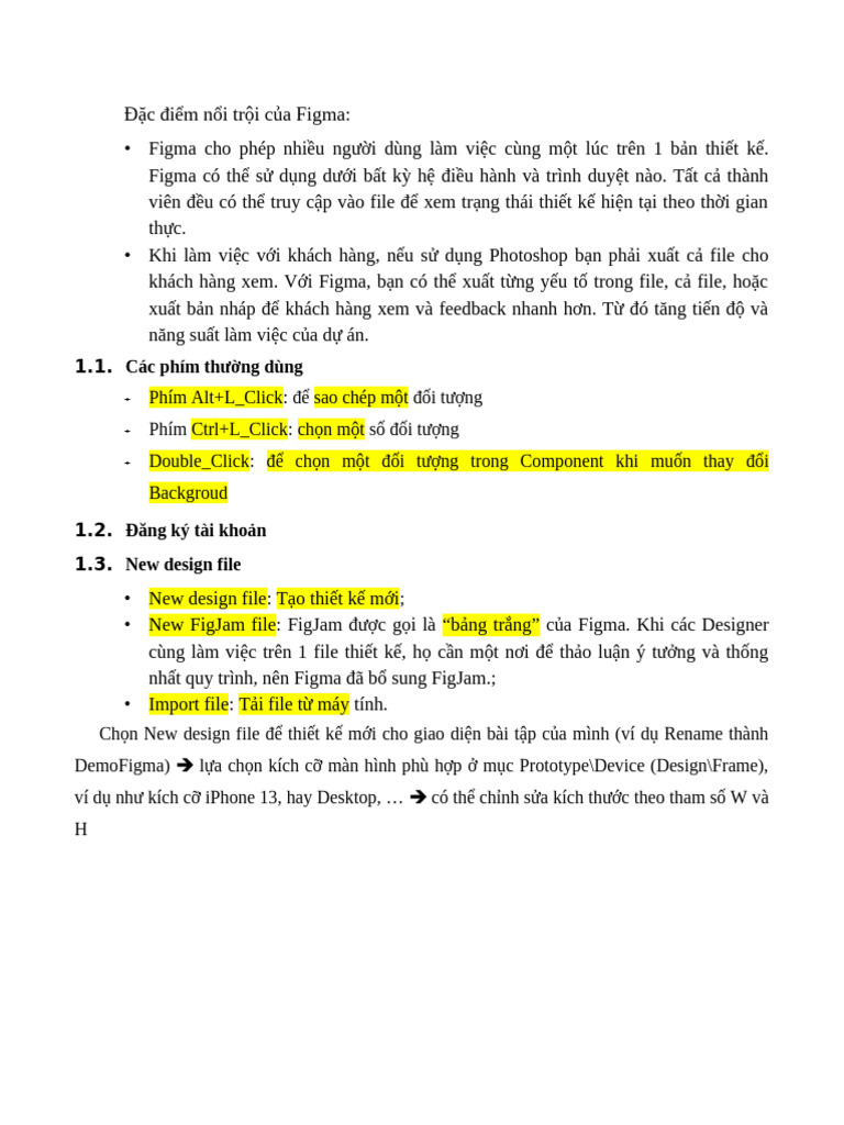 1.2021 - Hướng dẫn Figma để thiết kế GDND | PDF