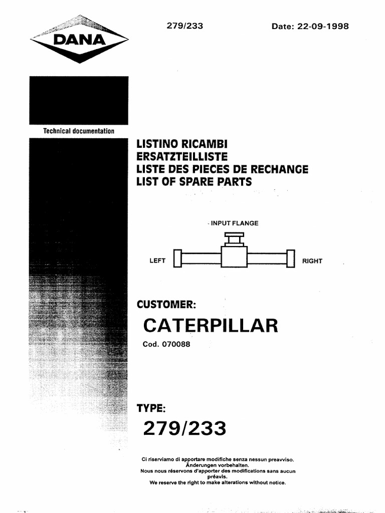 279-233 Cat | PDF