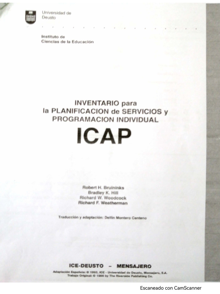 ICAP | PDF
