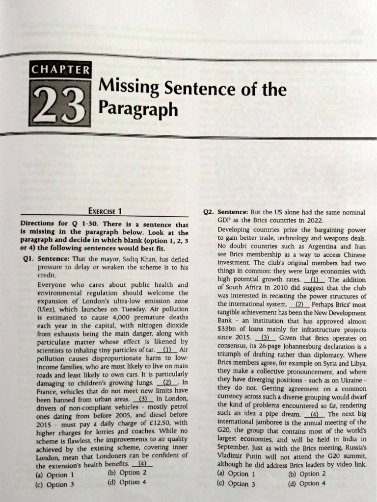 Missing Statement | PDF
