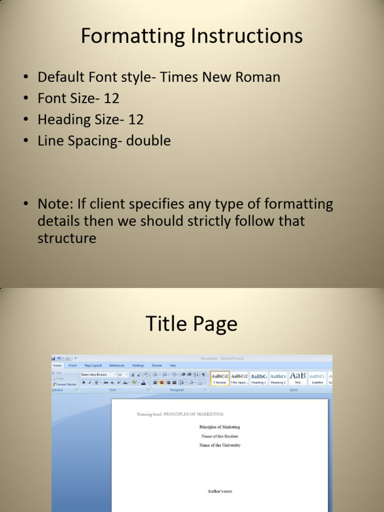 Formatting-Guidelines | PDF
