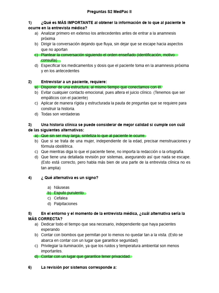 banco de preguntas | PDF | Diagnostico medico | Insuficiencia cardíaca