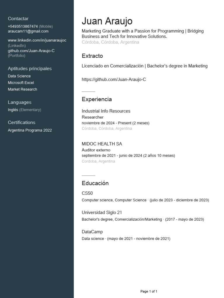 Profile | PDF