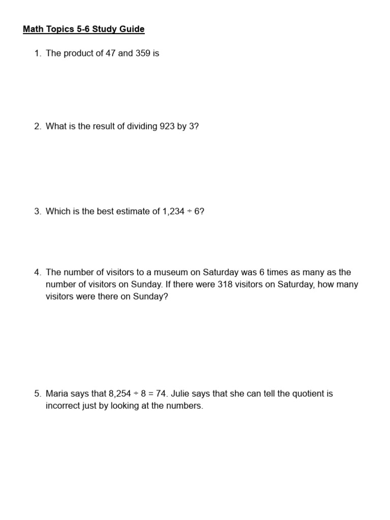 Math_Topics_5-6_Study_Guide_-_Google_Docs | PDF