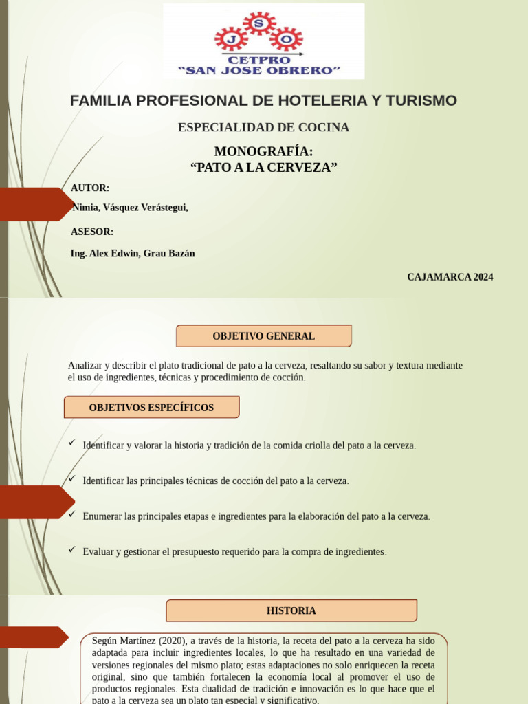 Receta Tradicional: Pato a la Cerveza | PDF | Cocinando | Carne