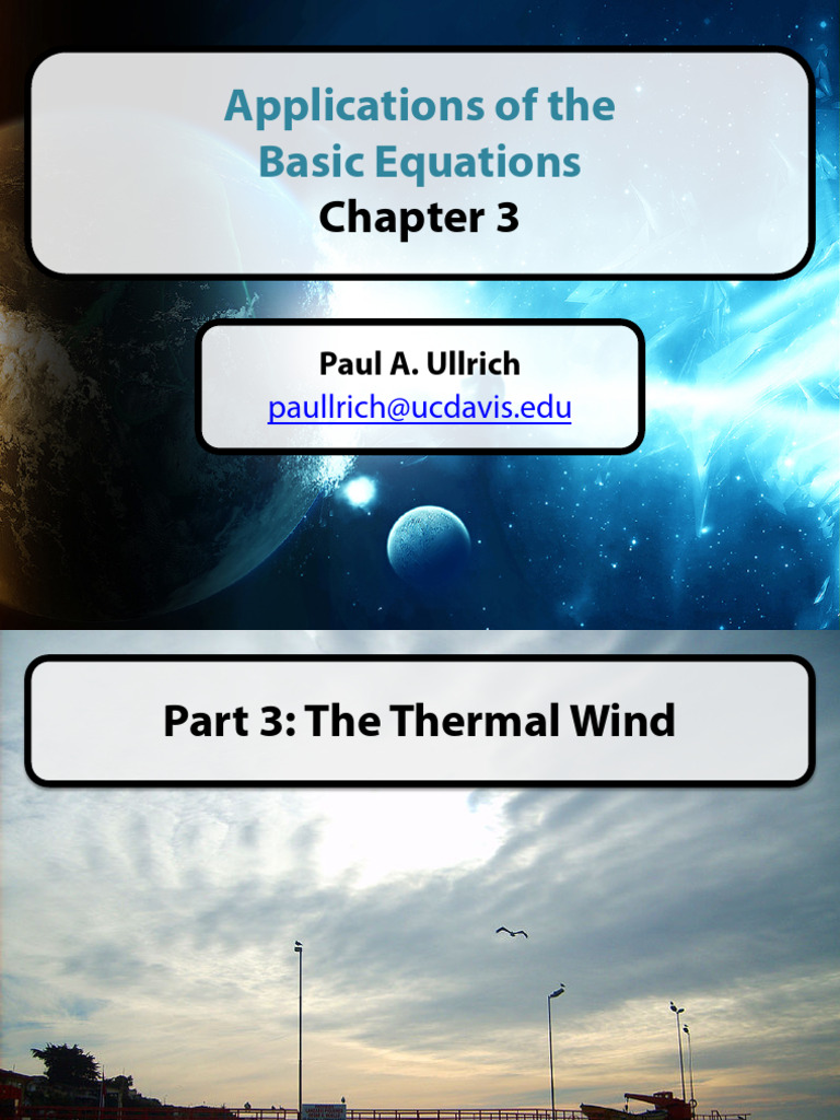 AtmosphericDynamics Chapter03 Part03 ThermalWind | PDF | Atmospheric Thermodynamics | Sky