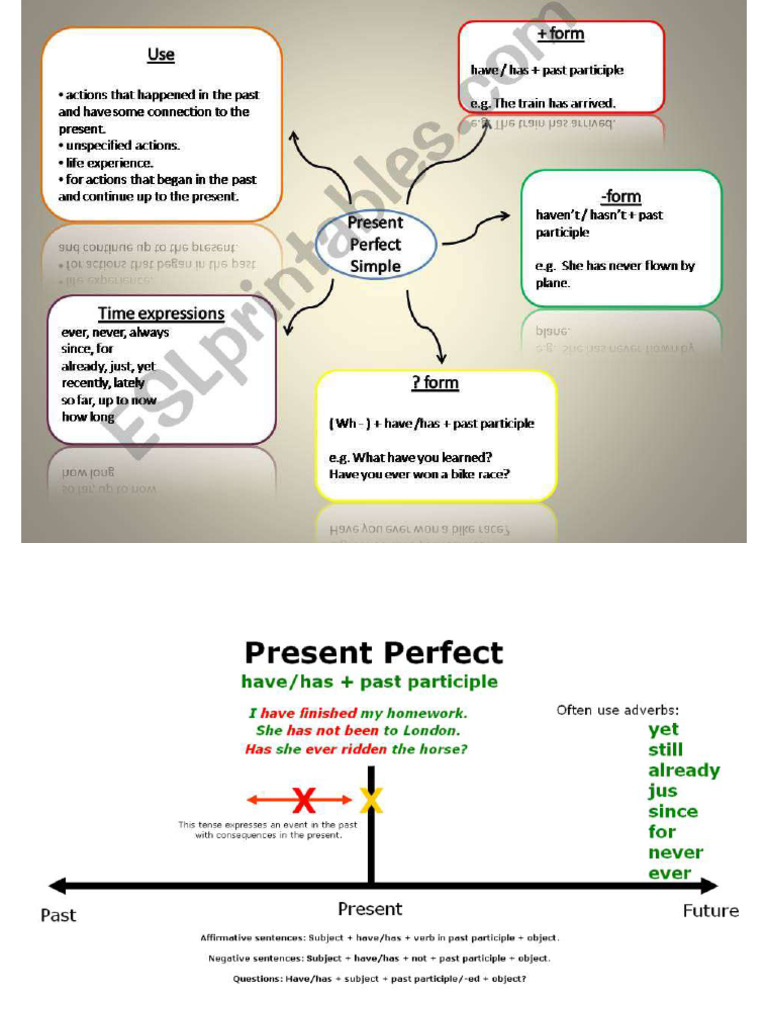 56042_1-Present_Perfect_Simple_mind_map | PDF