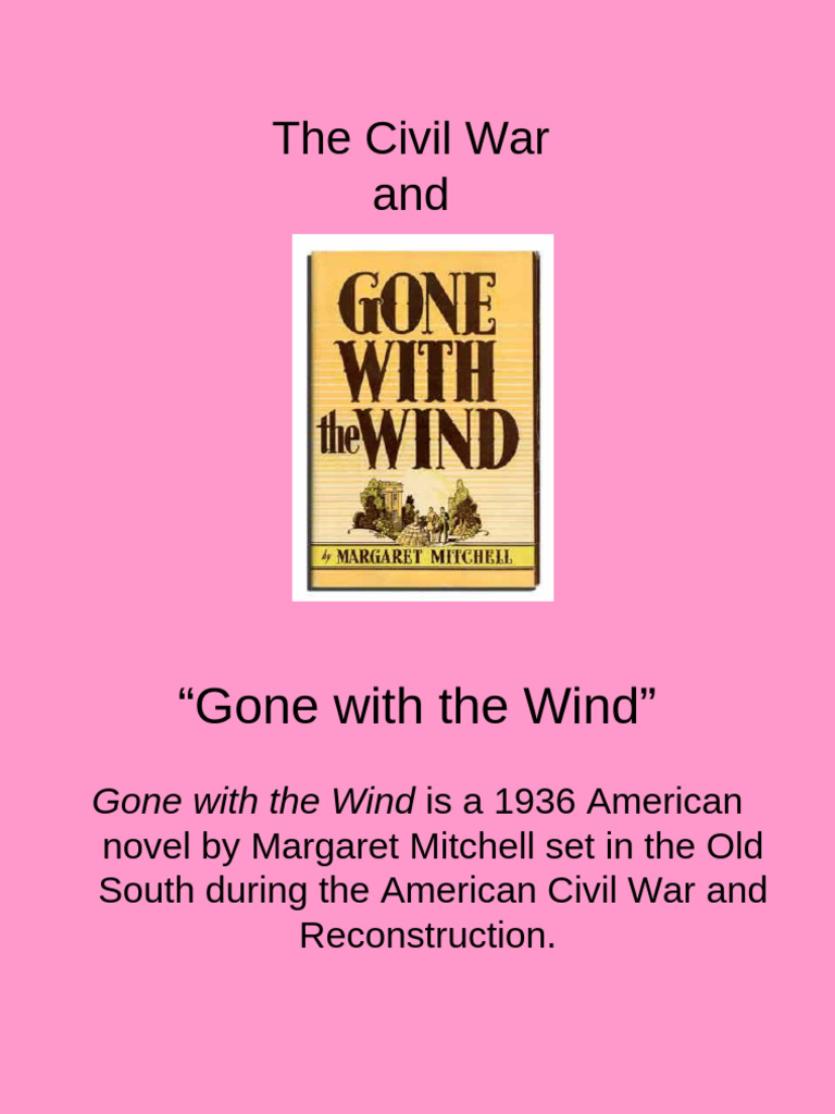 Gone With The Wind | PDF
