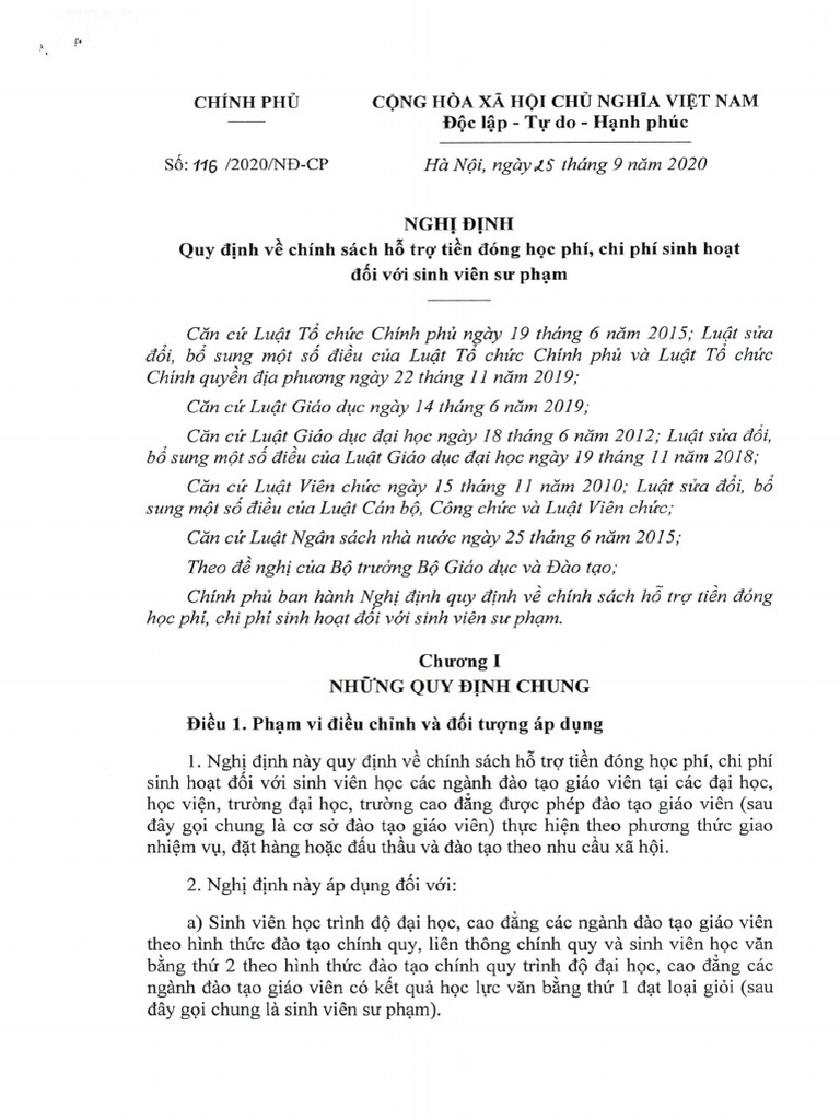 Nghi Dinh 116 | PDF