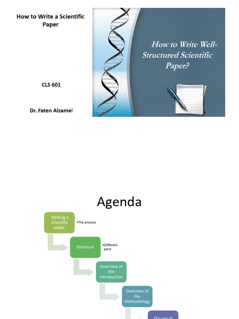 Lec8-How To Write A Paper 1 | PDF | Cancer | Medicine