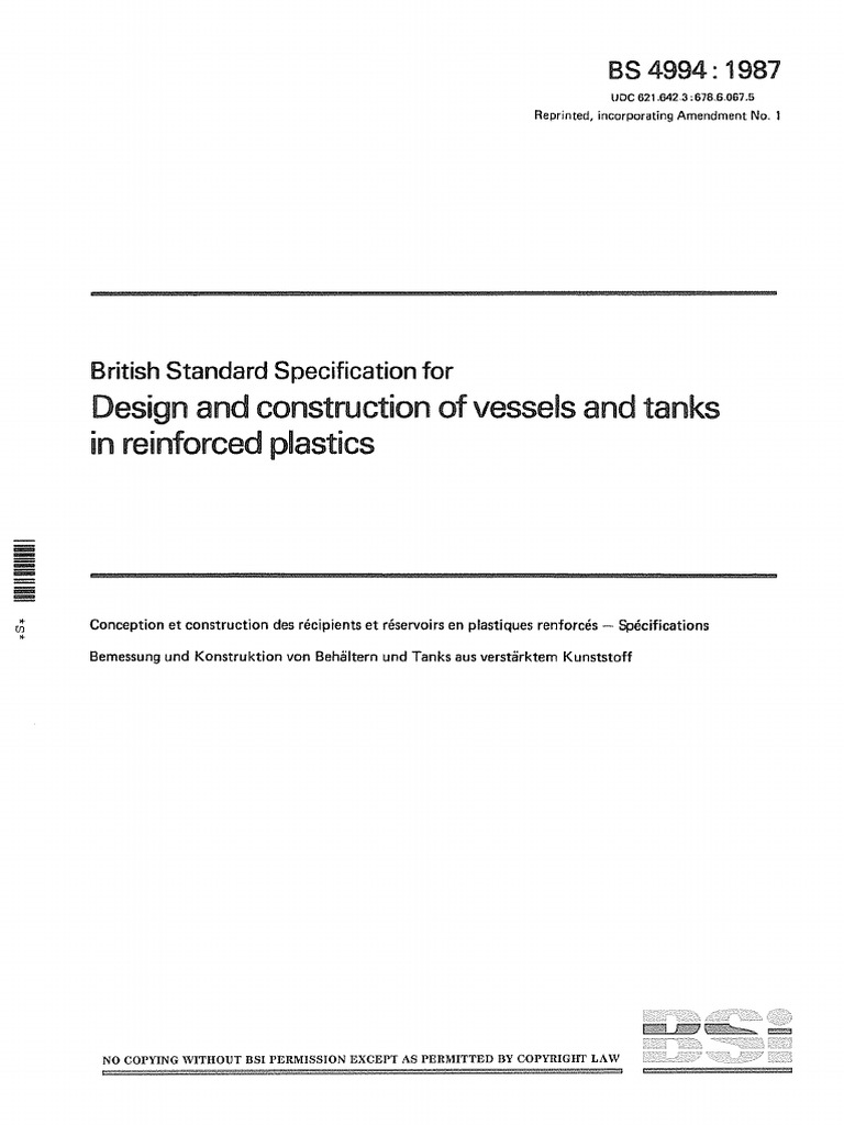 BS 4994 Design and Const of Reinforced P | PDF