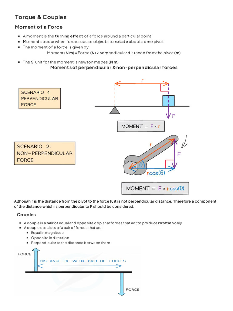 Physics Rigid Body Mechanics - 1 | PDF