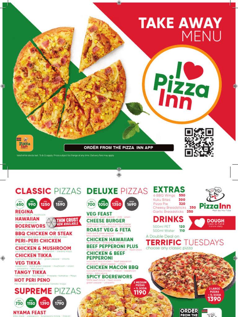 Pizza-Inn-Menu | PDF | Pizza | Beef
