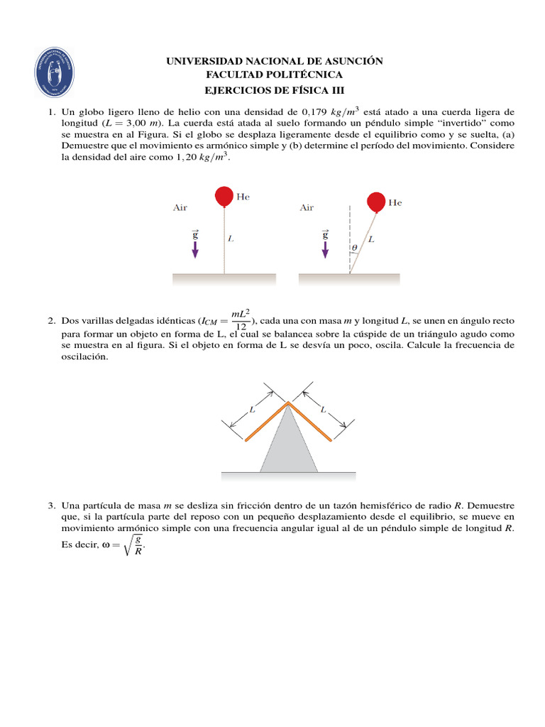 FP_Fisica_3_Ejercicios_MAS | PDF