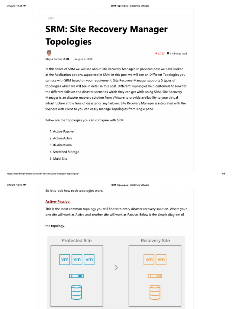 SRM Topologies | PDF