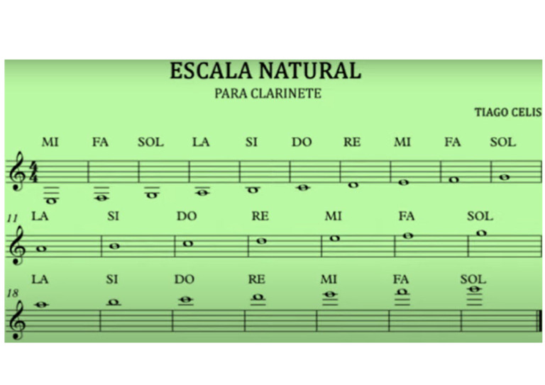 Notas Del Clarinete | PDF
