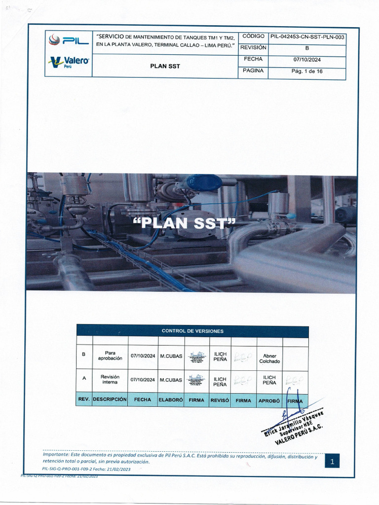 Plan SST | PDF
