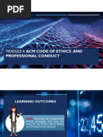 Acm Code of Ethics | PDF | Computing | Association For Computing Machinery