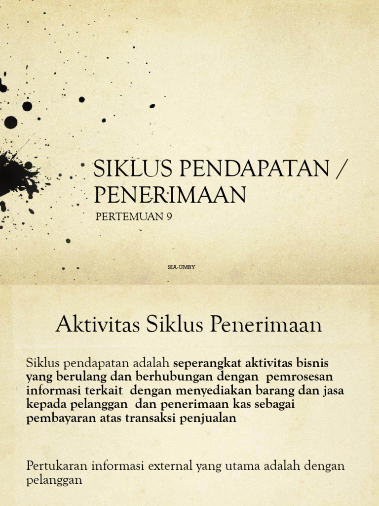PPT PERTEMUAN 9 SISTEM INFORMASI AKUNTANSI-compressed | PDF