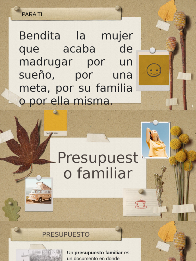 Presupuesto Familiar | PDF | Presupuesto | Ahorro