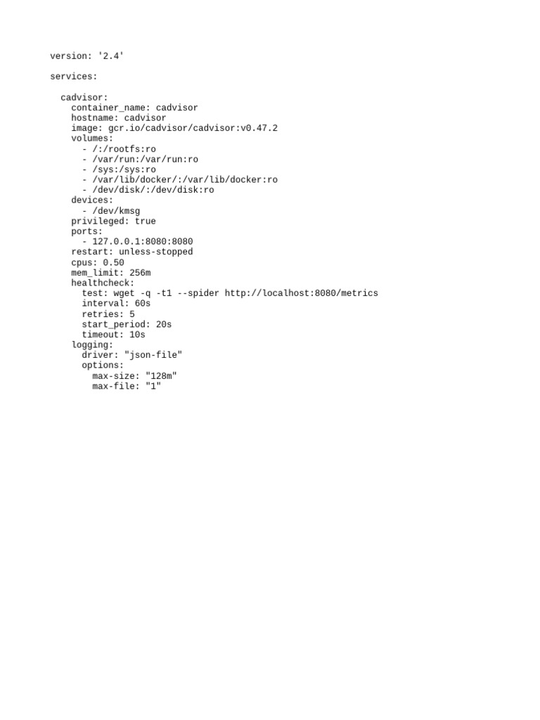 Docker Compose - Example | PDF