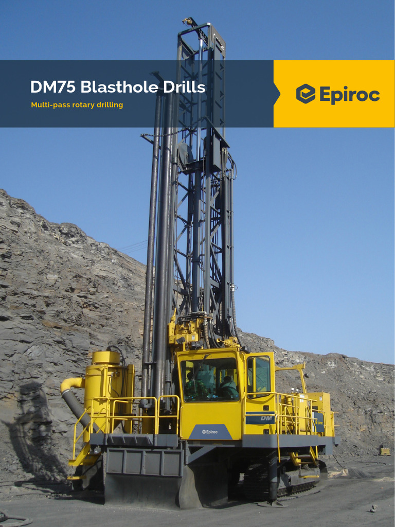 DM75 Brochure ENG A4 | PDF | Drill | Engines